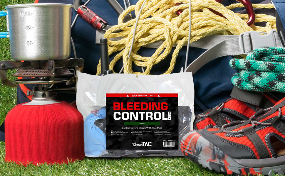 MediTac Basic Bleeding Control Pack – On-The-Go CPR Training